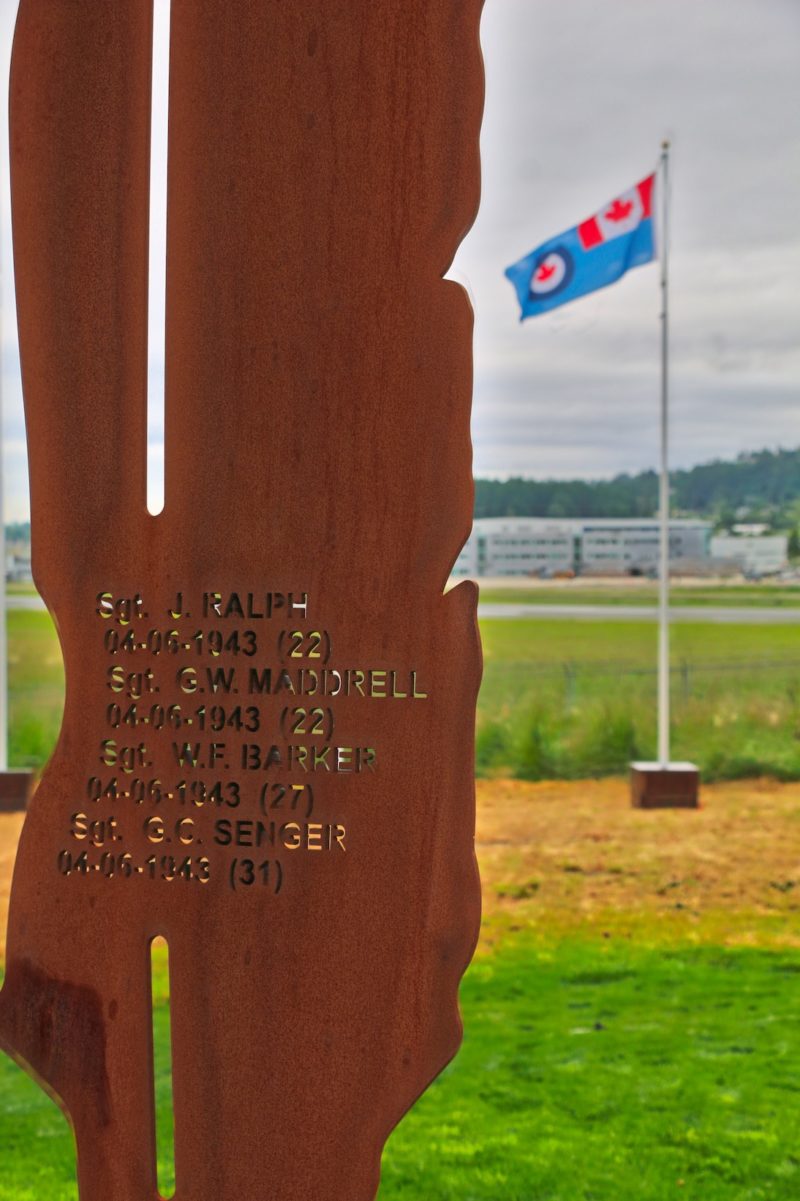 LOST AIRMEN OF THE EMPIRE MEMORIAL | Visitor In Victoria